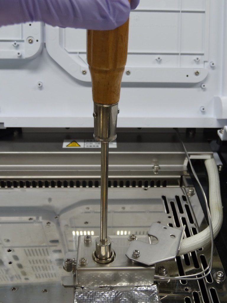 Inspection of FID Collector and Replacement of Jet