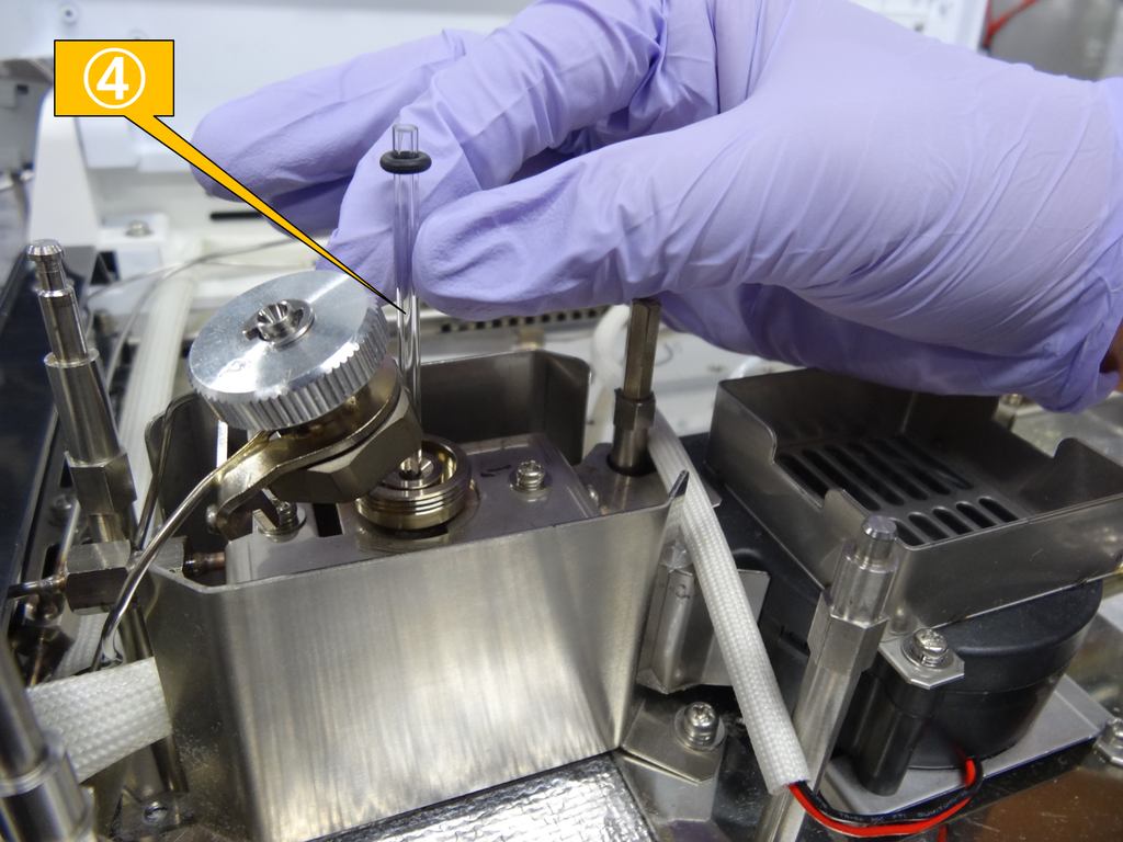 PTV Replacement of O-ring and Insert