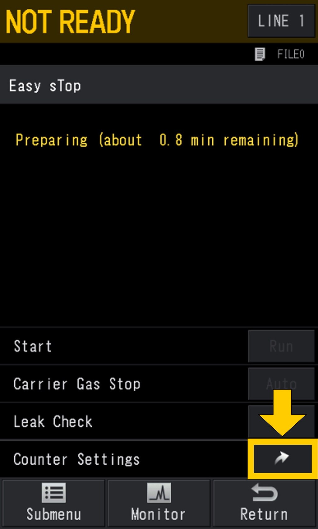 Entering Maintenance Mode (with Monitor)