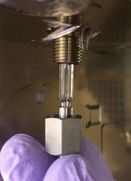 Installation of Adapter for Wide Bore Capillary Column (Adapter for WBC ...