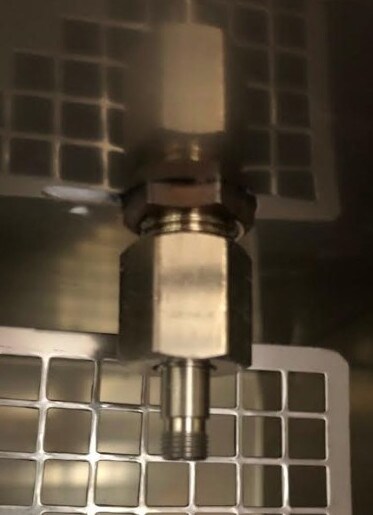 Installation of Adapter for Wide Bore Capillary Column (Adapter for WBC ...